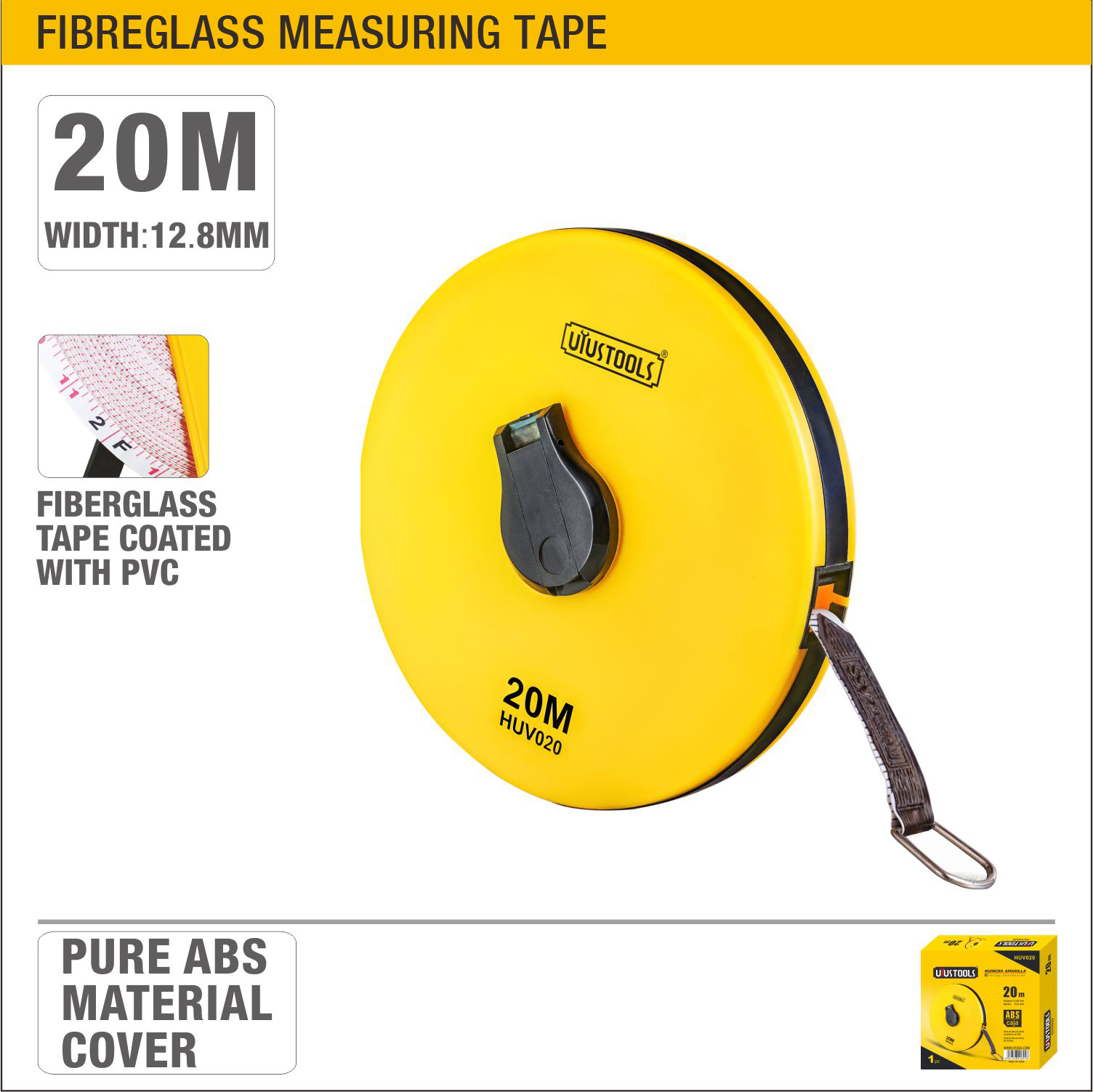 UYUSTOOLS PVC MEASURING TAPE - Tychegulf