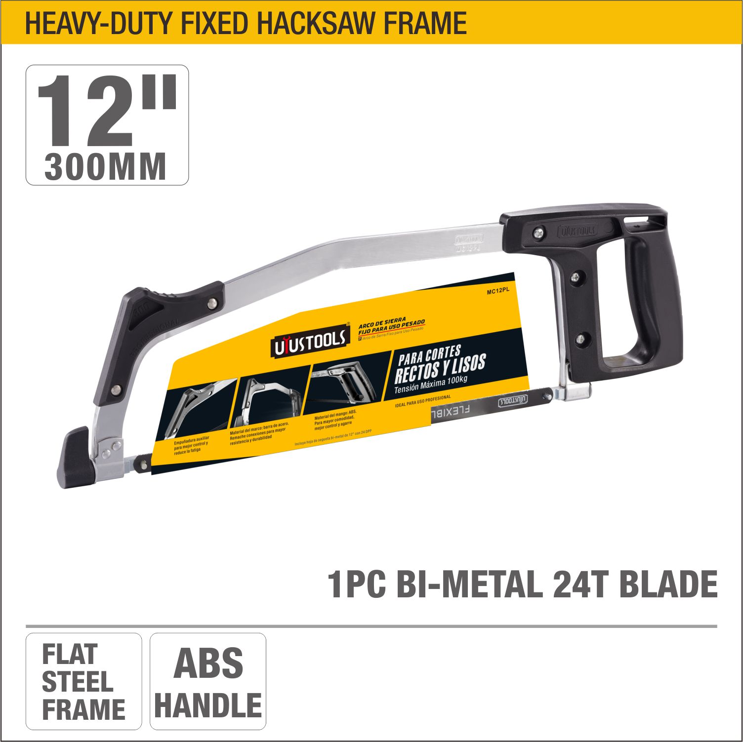 UYUSTOOLS HACKSAW FRAME - Tychegulf