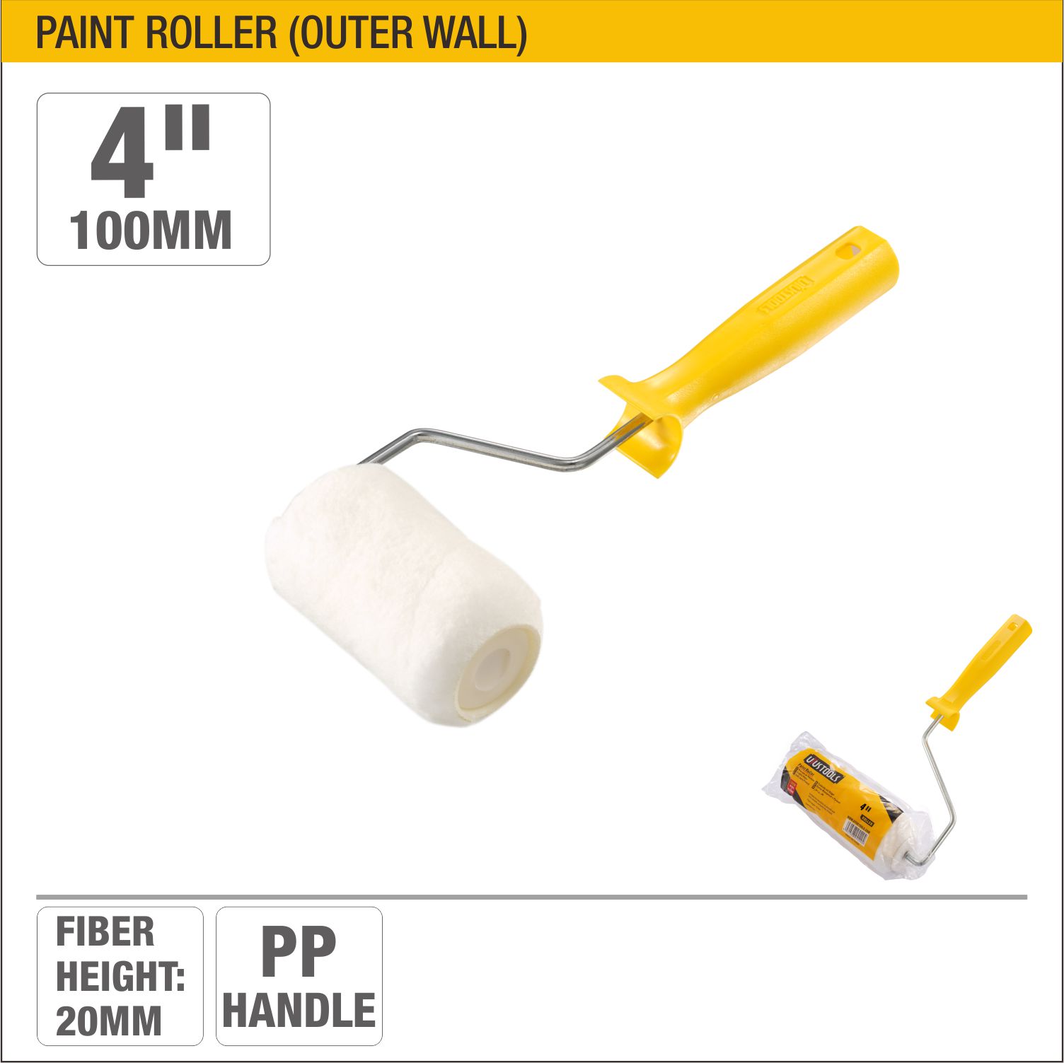 UYUSTOOLS PAINT ROLLER (OUTER WALL) - Tychegulf