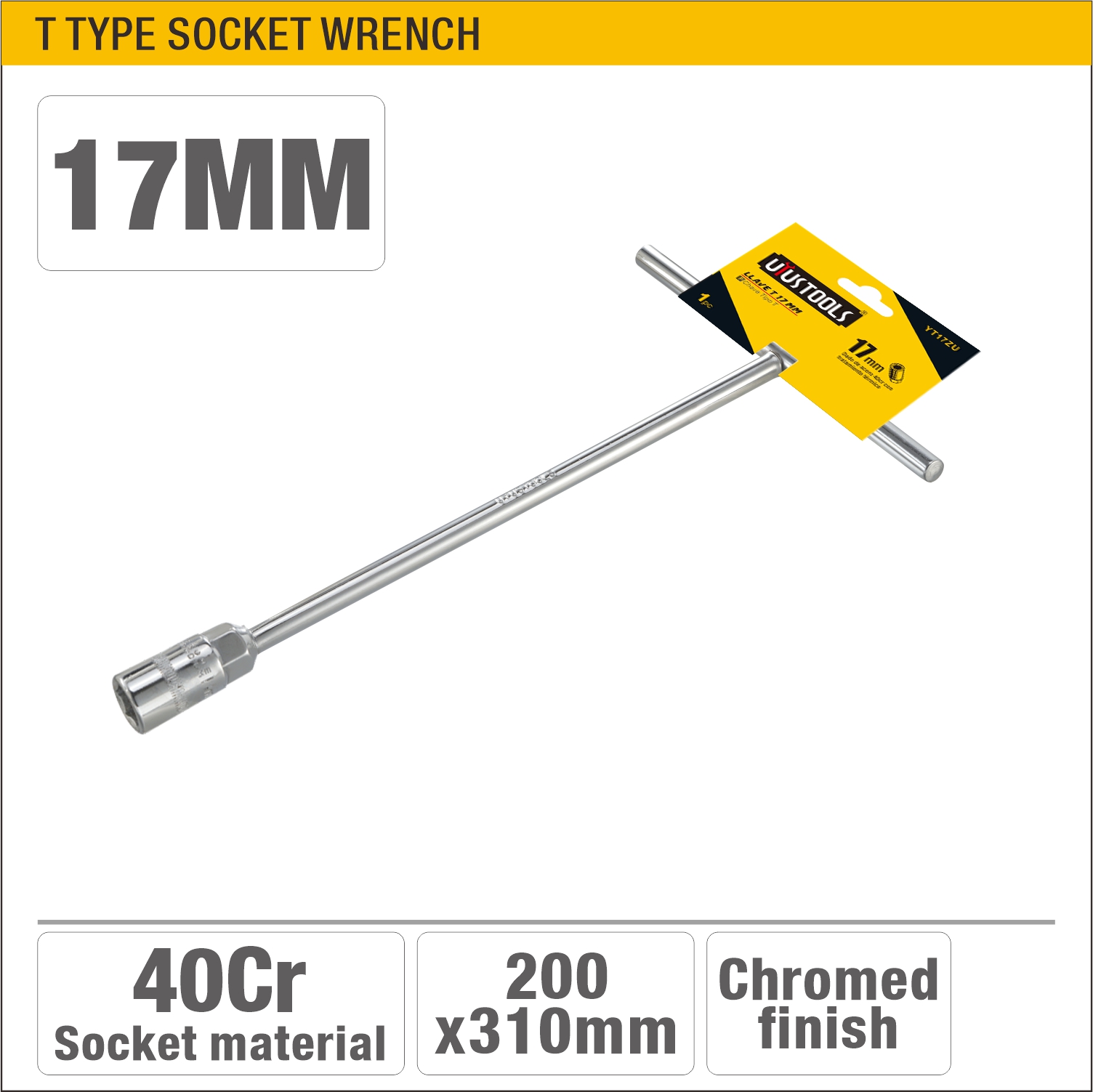 UYUSTOOLS T TYPE WRENCH - Tychegulf